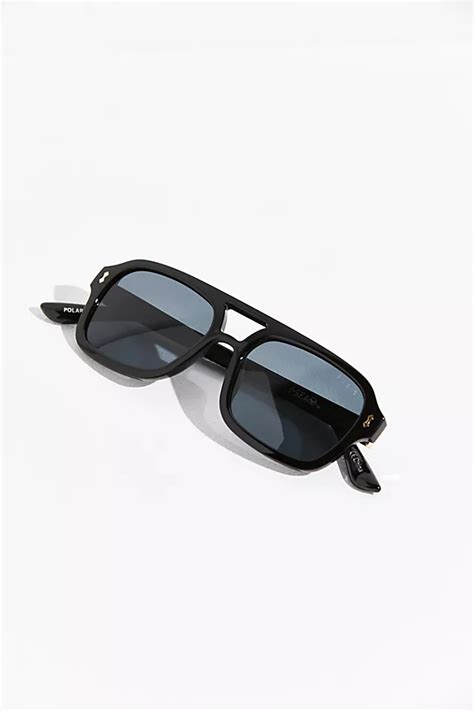 Royal Polarized Aviator Sunglasses Free People
