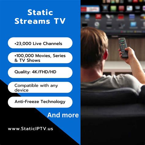 Static Streams Tv Premium Iptv With No Buffering Staticiptv