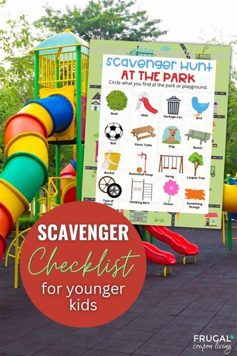 2 In 1 Epic Park Scavenger Hunt For The Playground Print Now
