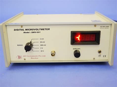 Ses Grey Digital Dc Microvoltmeter Dmv 001 At Best Price In Roorkee