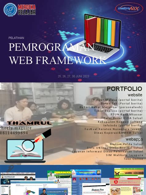 Pemrograman Web Framework I Pdf