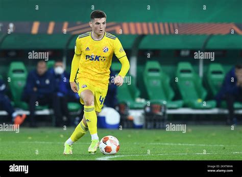 Vienna Austria October 21 Martin Baturina Of Dinamo Zagreb During