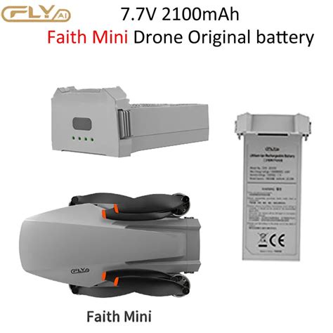 Original Cfly Faith Mini Drone Battery 77v 2100mah 2s Lipo Batteryf