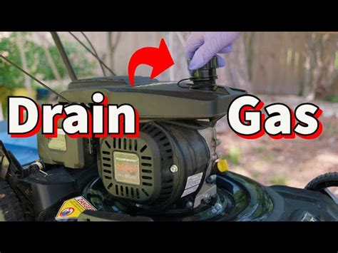 How to Empty Gas from Lawn Mower: Quick and Easy Steps