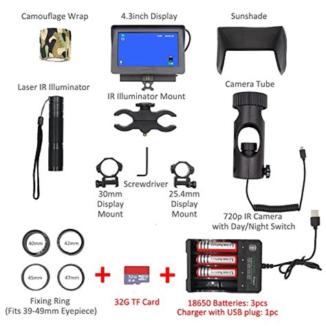 Megaorei 2a Diy 720p Hd Night Vision Scope Attachment Camcorder With