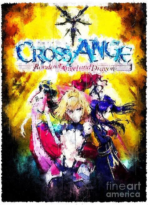 Anime Cross Ange Rondo Of Angels And Dragons Digital Art By Tanya