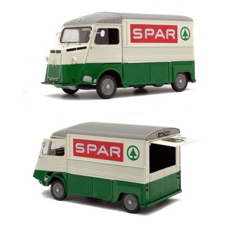 Έτοιμα μοντέλα αυτοκινήτων 118 Citroen Type Hy Van Spar Whitegreen