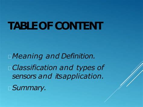 UNIT V Types Of Sensors Pptx IN SENSOR AND INSTRUMENTATION PPT