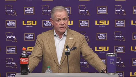 LSU Football Coach Brian Kelly National Signing Day Press Conference
