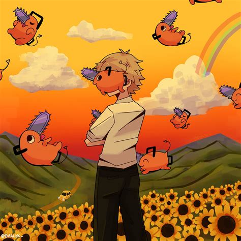Chainsaw Man Who Else Is Craving Boba 👀🧋share Your Picture And Use