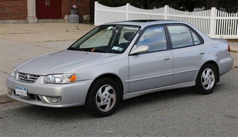 2001 Toyota Corolla Mpg