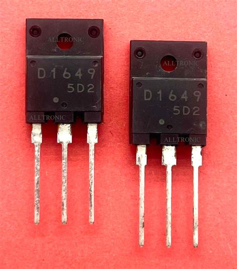 Color Tv Horizontal Output Transistor 2sd1649 D1649 To3pml Sanyo Alltronic Computer Singapore