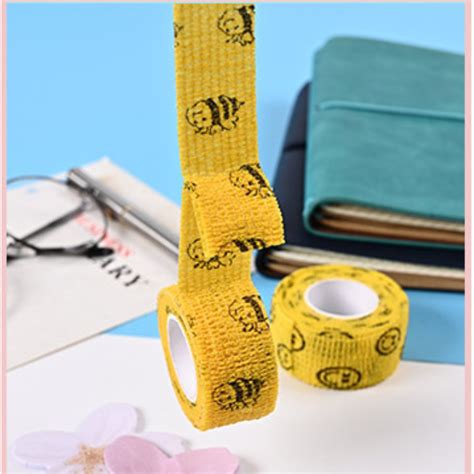 Badu Bg 5 бр Превръзка за предпазване на пръстите надпис печатна медицинска самозалепваща се