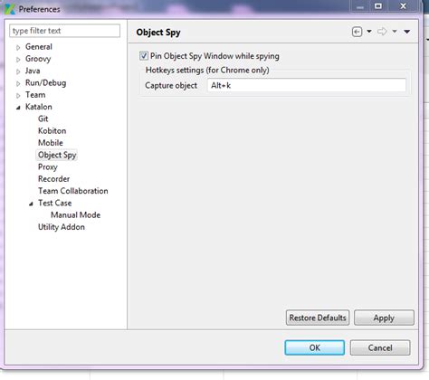 Confusing Message In Object Spy Hotkey Is Alt Not Alt ` Archive