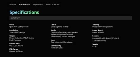 Pimax Crystal Light Local Dimming With Controllers High Resolution