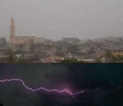 Madrugada De Domingo Foi De Chuva Raios Trovões E Queda De Energia Em