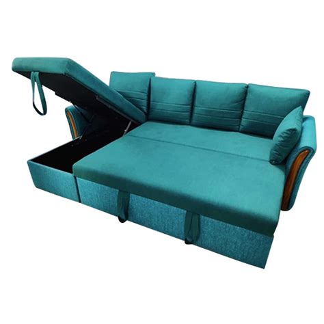 Hydraulic Storage L Shape Sofa Cum Bed At 42000 00 Inr At Best Price In