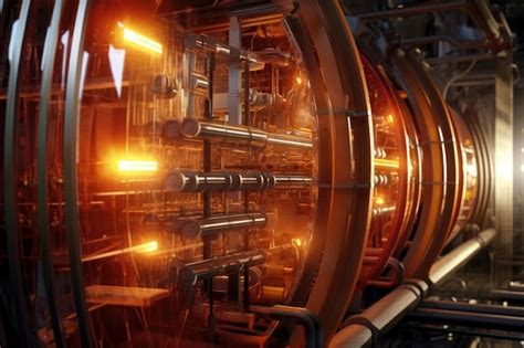 Premium Ai Image Detail Of Electromagnets And Beam Tubes Inside