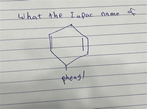 Solved What The Iupac Name Of Chegg Com