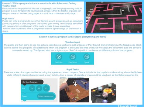 Ilearn2 Programming With Sphero Activity Pack For Ks2 Computingict Teachwire Teaching Resource