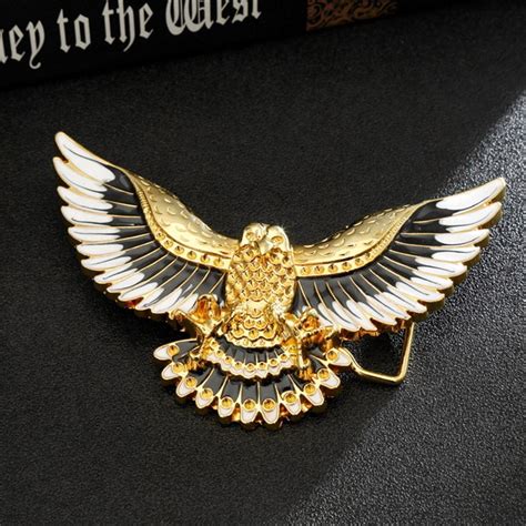 Eagle Spread Wings Belt Buckle