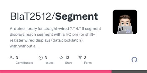 Github Blat Segment Arduino Library For Straight Wired Segment Displays Each