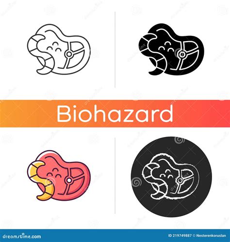 Parasites Icon Stock Vector Illustration Of Risk Animal 219749887