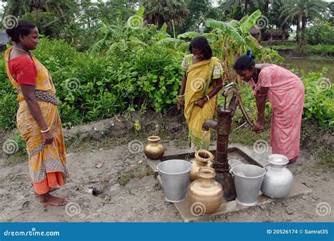 Indian Village Life Editorial Stock Image Image 20526174