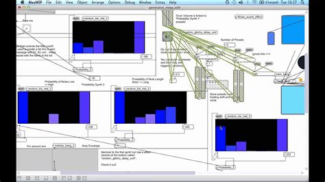Generative Patch Max Msp Youtube