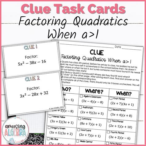 Finding Inverses Of Functions Clue Mystery Activity Made By Teachers