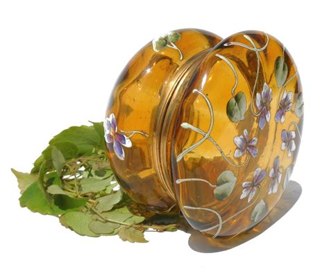 Proantic Grande Boite à Bijoux Bonbonniere époque 1900 Décor D