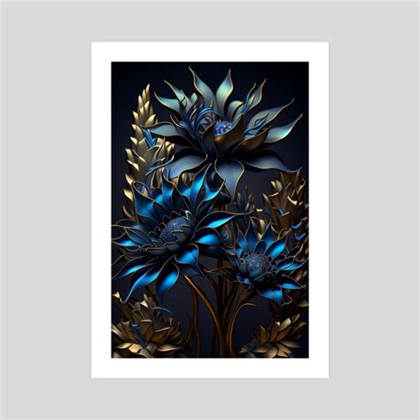 The Blue Love An Art Print By Le Long Inprnt