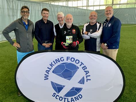 The Die Hards Book Launch — Walking Football Scotland