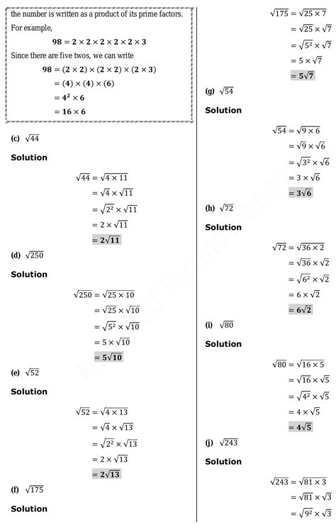 Figure 4 Surds Explained With Worked Examples