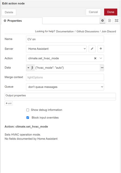 Nodered Update From Callservice Node To Action Node Node Red Home