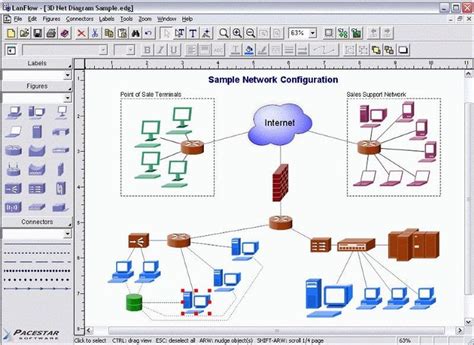 Network Schematic Tool Network Diagram Office Small Tool Sof