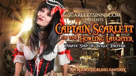 Captain Scarlett Of The Howling Laughter Pirate Ship Of Tickle Audio