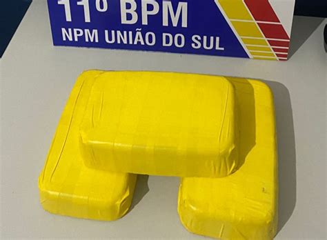 Homem é Preso Pela Polícia Militar Com Tabletes De Cocaína Em União Do