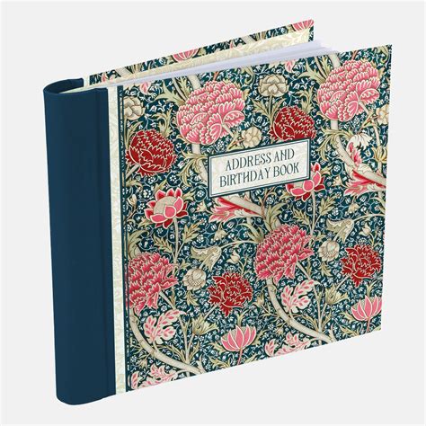 Address Birthday Book William Morris Cray Wholesale Stationery