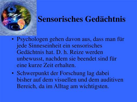 PPT Gedächtnis PowerPoint Presentation free download ID 3202650