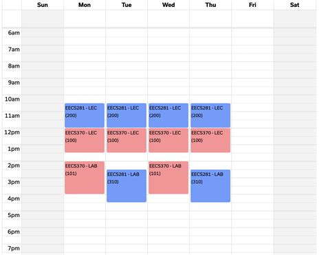 Is It Possible To Take Both Eecs 370 And Eecs 281 During The Spring Semester Ruofm