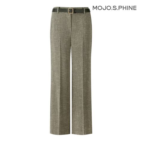 포스티 모조에스핀 와이드실루엣 정장 셋트 팬츠 Mxj213msa105