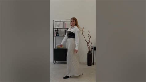 Как стилизовать юбку в пайетках Youtube