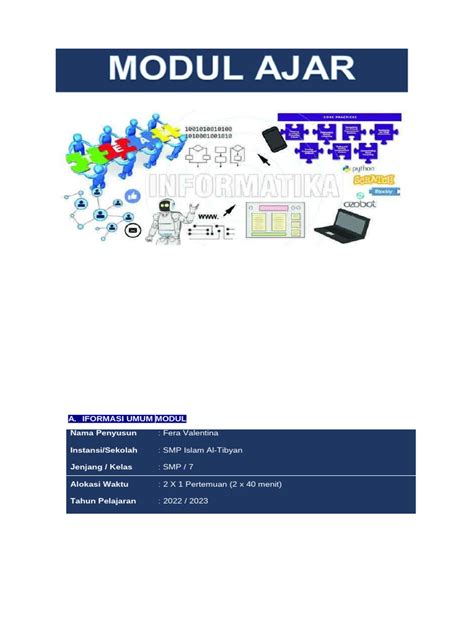 Modul Ajar Informatika[1] Pdf