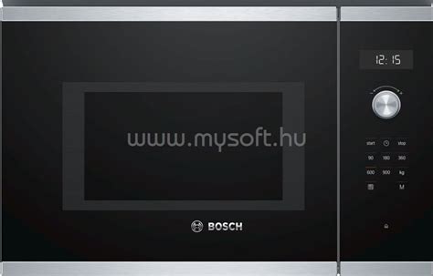 BOSCH BFL554MS0 Serie 6 beépíthető mikrohullámú sütő (BFL554MS0 ...