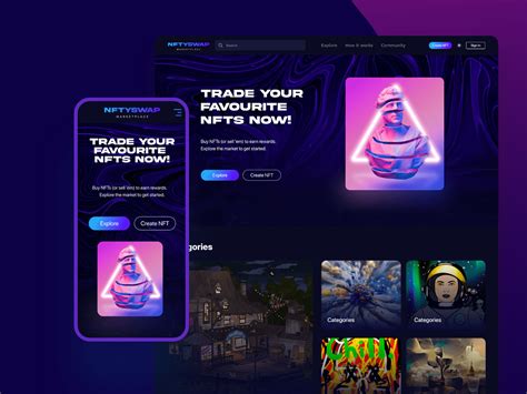 NFT Marketplace Exclusive UI On Behance