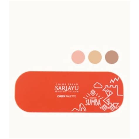 Jual Sariayu Ct20 Cheek Palette Shopee Indonesia