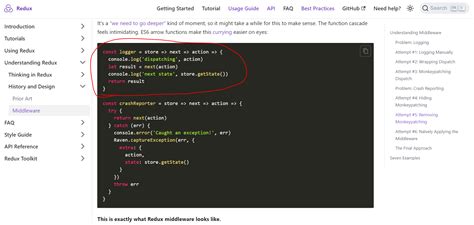 FAQ Redux Middleware Write Your Own Middleware Uncategorized