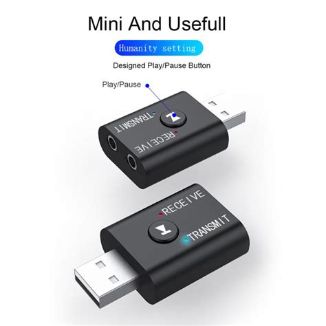 2 In 1 Bluetooth 5 0 Sender Empfänger Usb Audio La Vicedeal