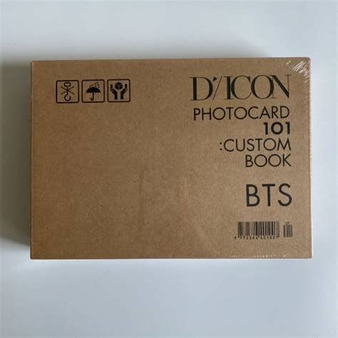 BTS DICON PHOTOCARD 101 CUSTOM BOOK BEHIND BTS SINCE 2018 2018